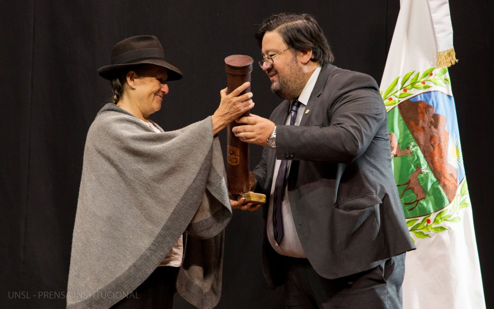 Silvia Rivera Cusicanqui recibió el doctorado por causas de honor ...