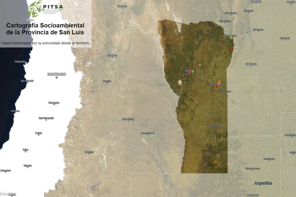 Presentaron la cartografía socioambiental de San Luis – Noticias – UNSL
