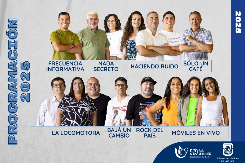 Escuchá la nueva propuesta de programación de Radio Universidad ...